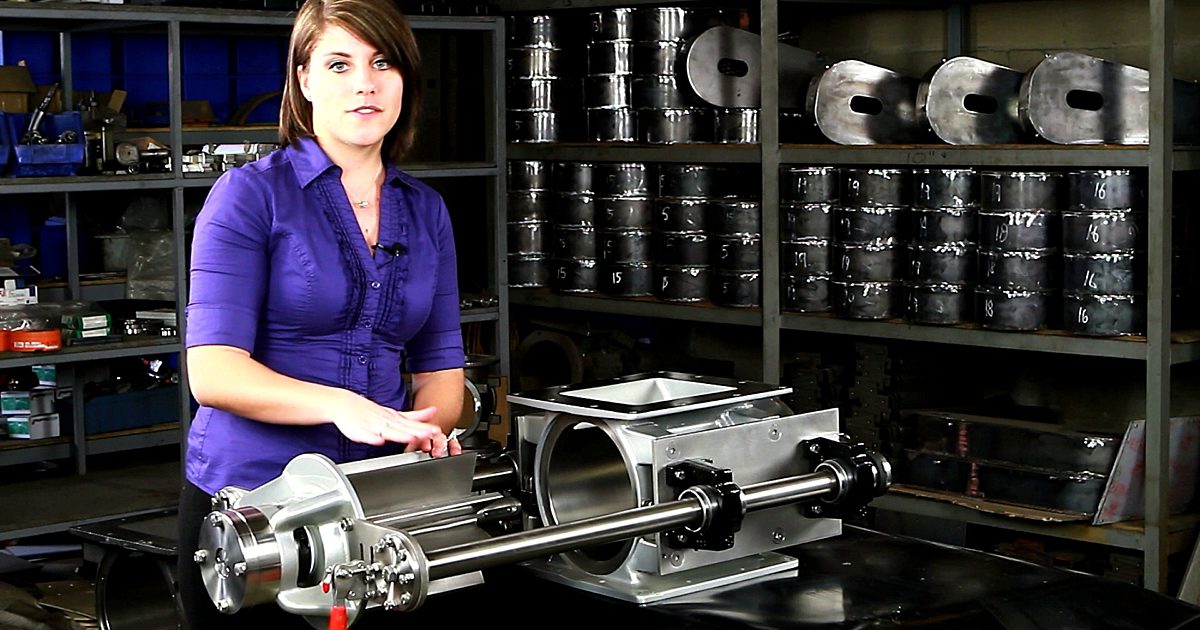 Quick-Clean Rotary Valve Demonstration | Videos | ACS Valves