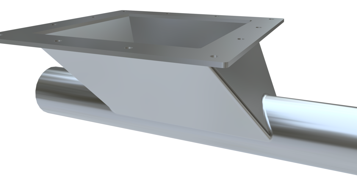 Discharge Blow-Through Adapter for Square Valves | ACS Valves