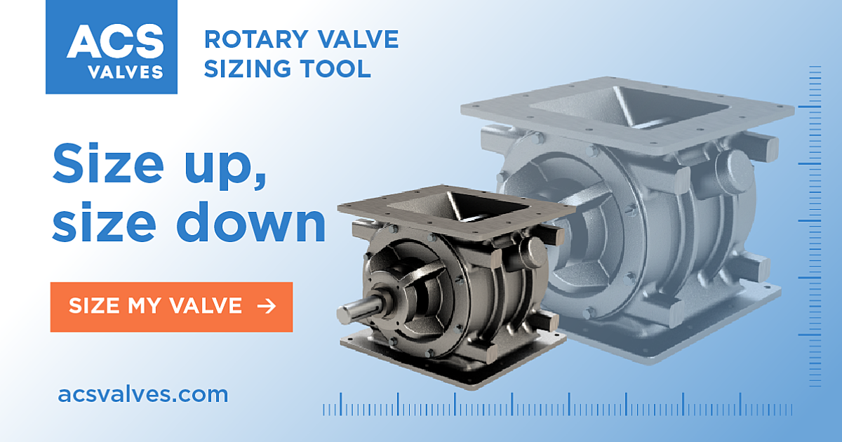 Rotary Valve Sizing Tool | ACS Valves