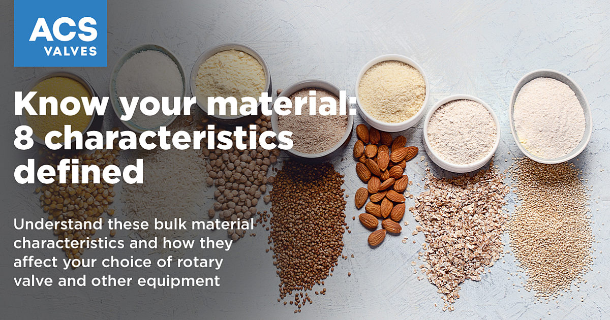 Know your material: 8 characteristics defined | ACS Valves