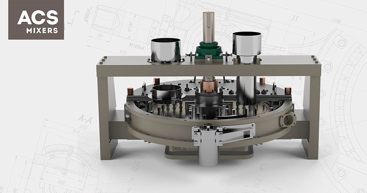 Gypsum Pin Mixers and Wallboard Equipment | ACS Mixers