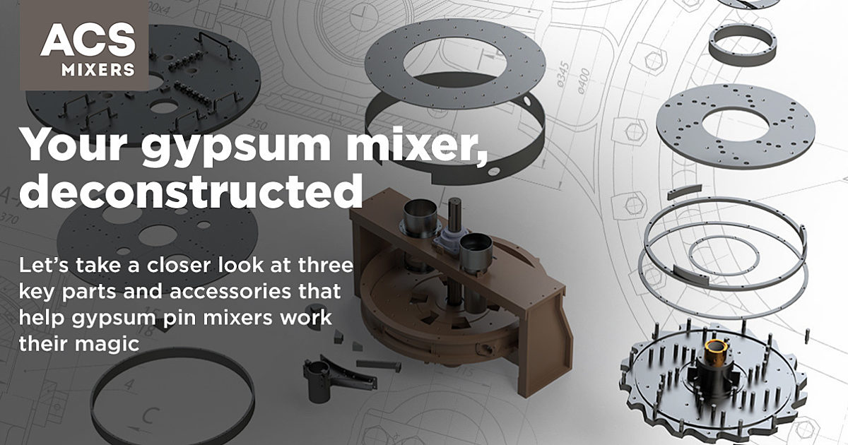 Your gypsum mixer, deconstructed | ACS Mixers